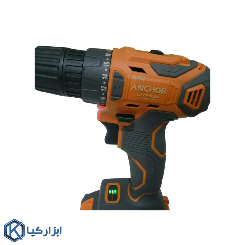 مشخصات، قیمت و خرید دریل پیچ گوشتی شارژی براشلس آنکور مدل DCE1 | ابزارکیا